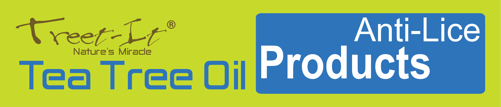 TREET-IT ANTI LICE PRODUCTS LOGO long rectangle